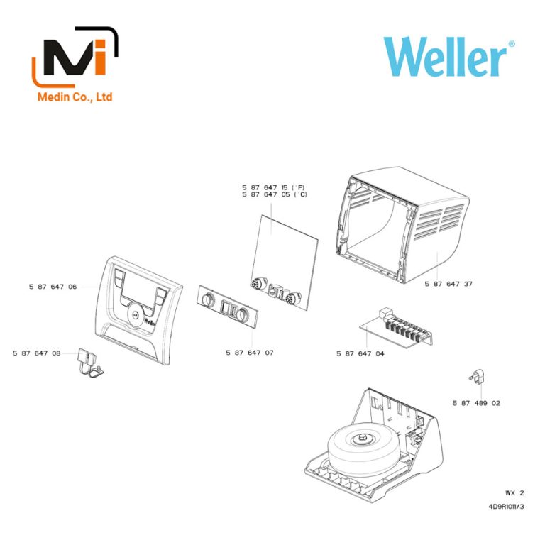 Máy hàn thiếc Weller WX2021 – Soldering T0053422399N