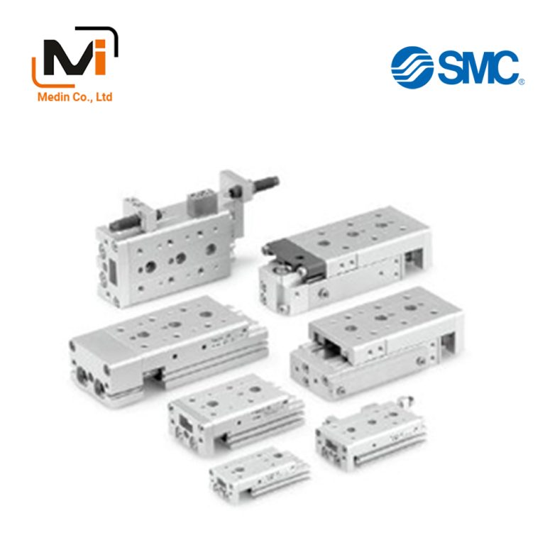 Xi Lanh Khí Nén SMC MXS Series MXS6 MXS8 MXS12 MXS16