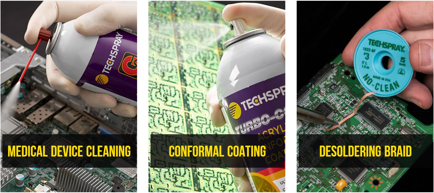 Sử dụng Freeze Spray của Techspray để chẩn đoán thiết bị điện tử bị lỗi ...