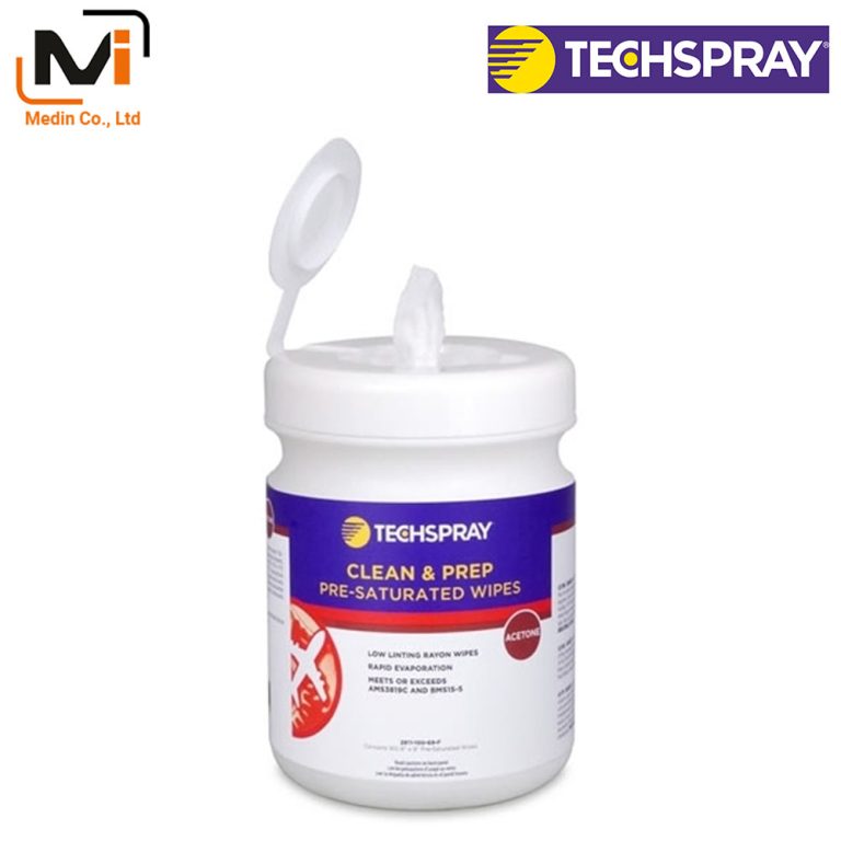 Aviation Clean & Prep Wipes Techspray 2805-100-69-C - Khăn lau sạch ...