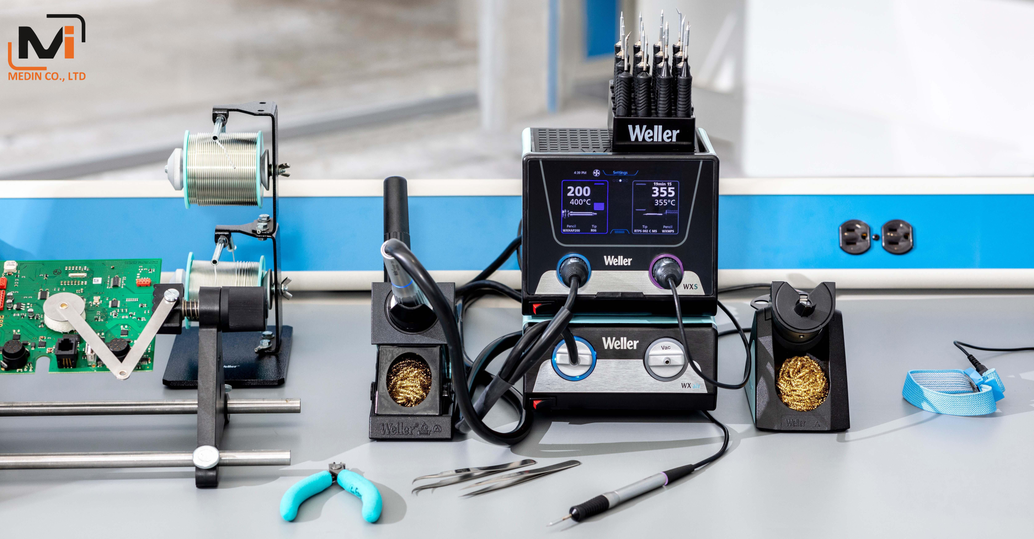 Giá đỡ mỏ hàn PH100 - Safety rest soldering iron Weller