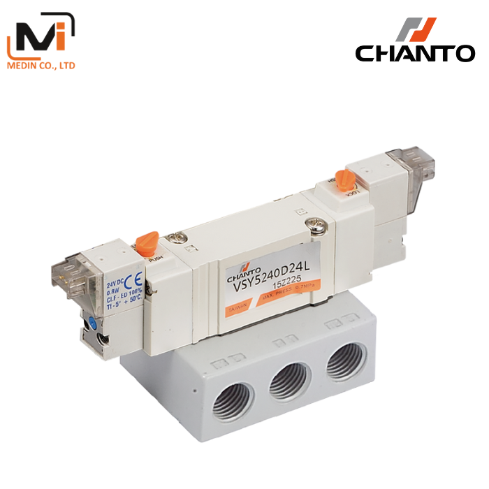 VSY solenoid valve – base mounted Chanto Solenoid Valves